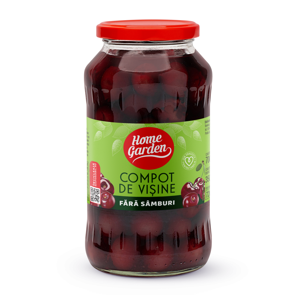 Compot De Vișine, 720ml - Homegarden